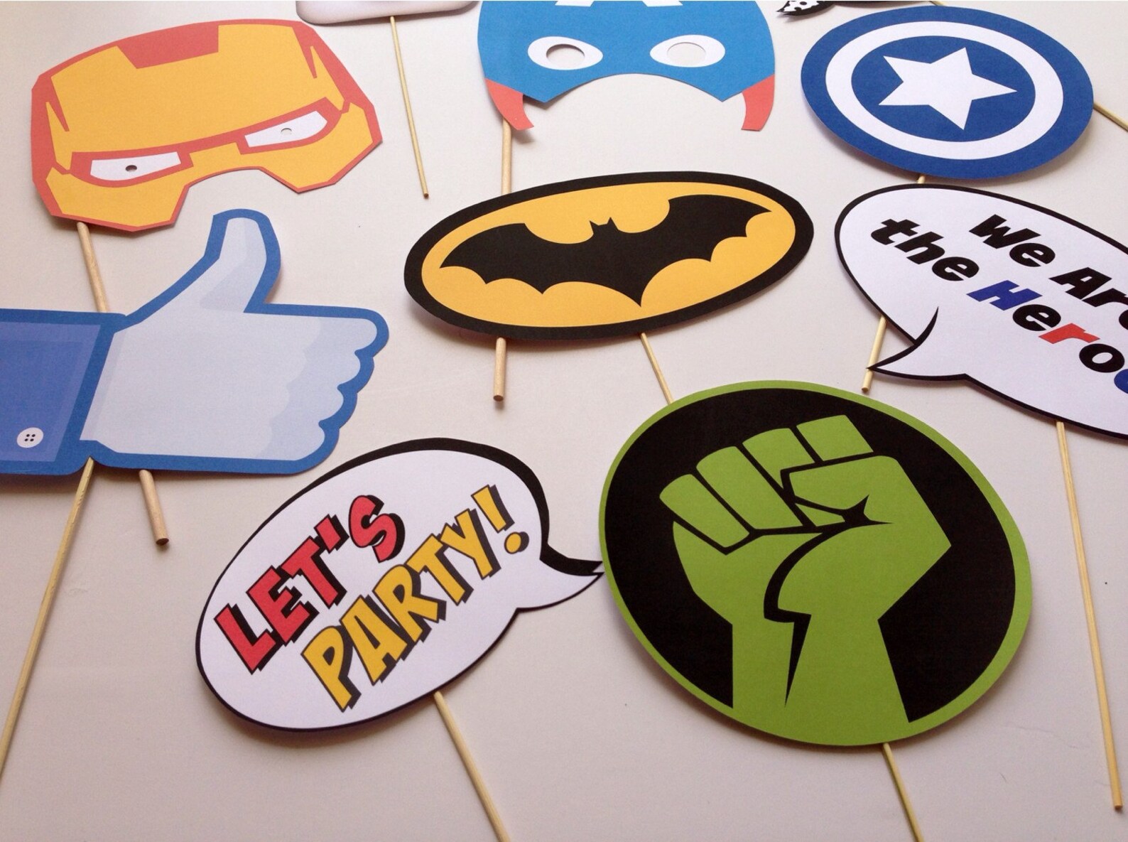 Super Heroes Meet Social Media - Etsy