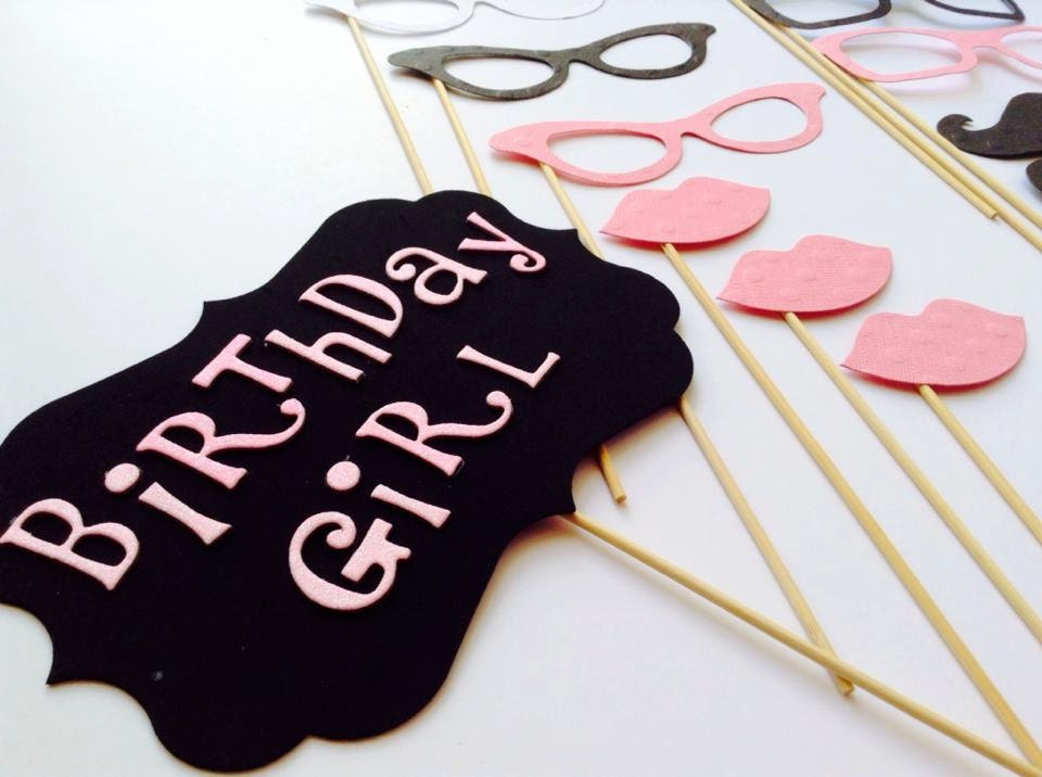Chic Birthday Photo Props | Etsy