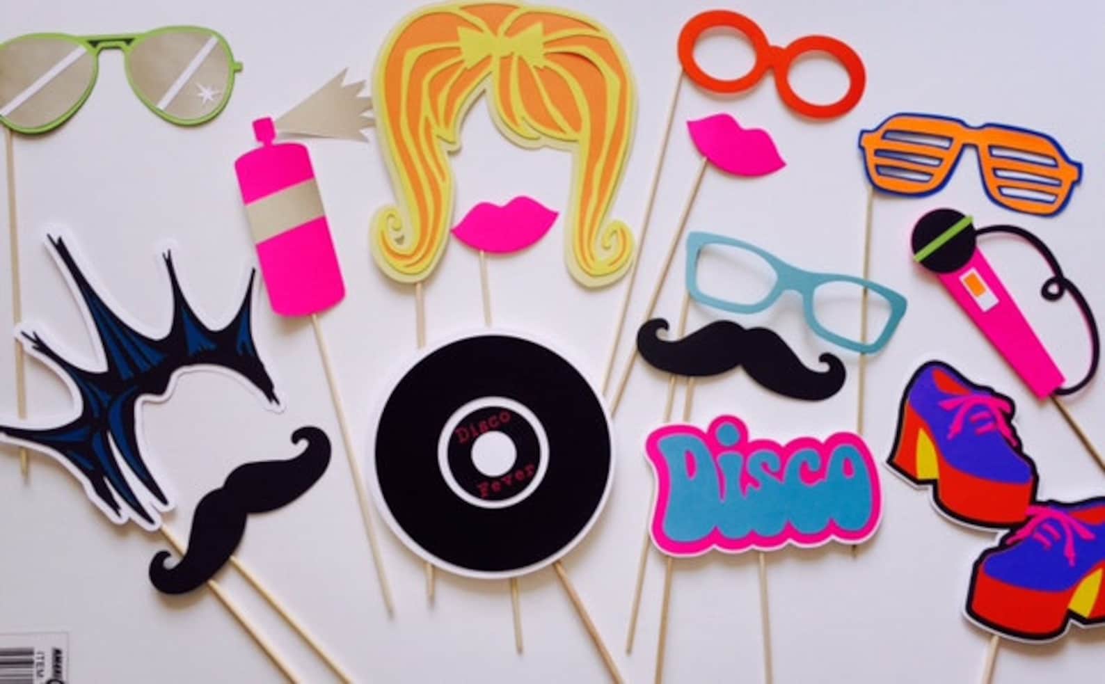 Disco Party Props - Etsy