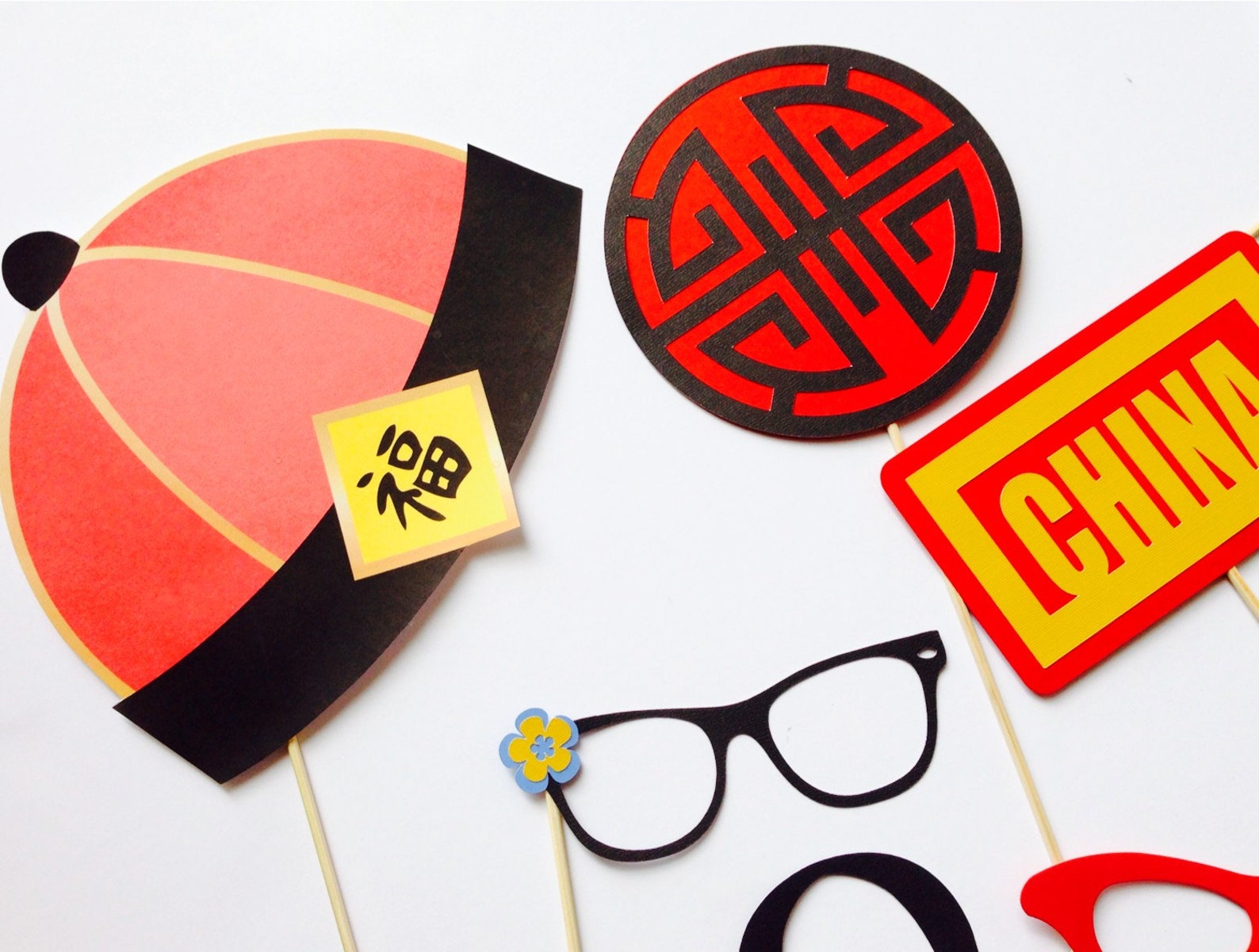 Chinese Party Photo Props - Etsy