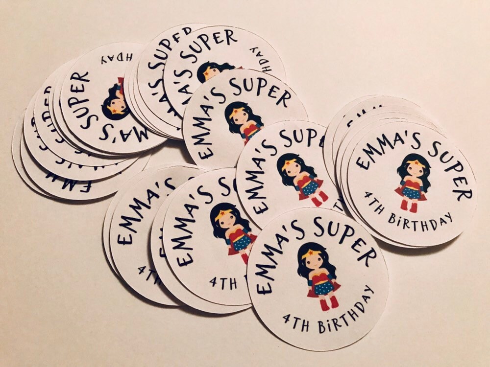 Super Girl Stickers - Etsy