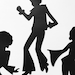 Silhouettes 70's - Etsy