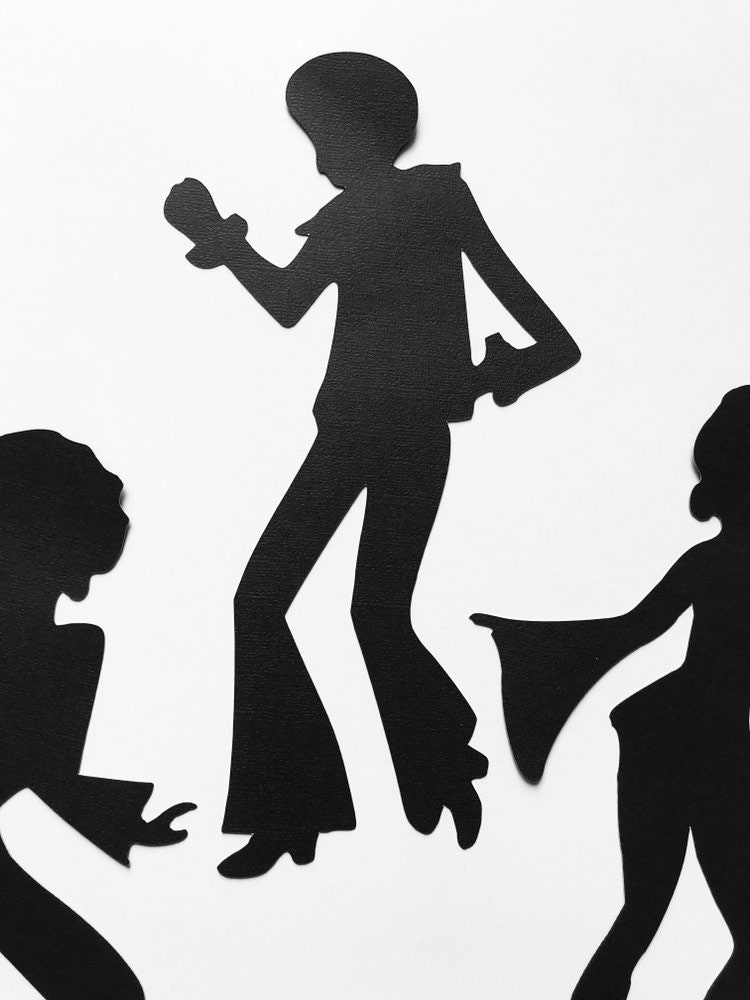 Silhouettes 70's - Etsy