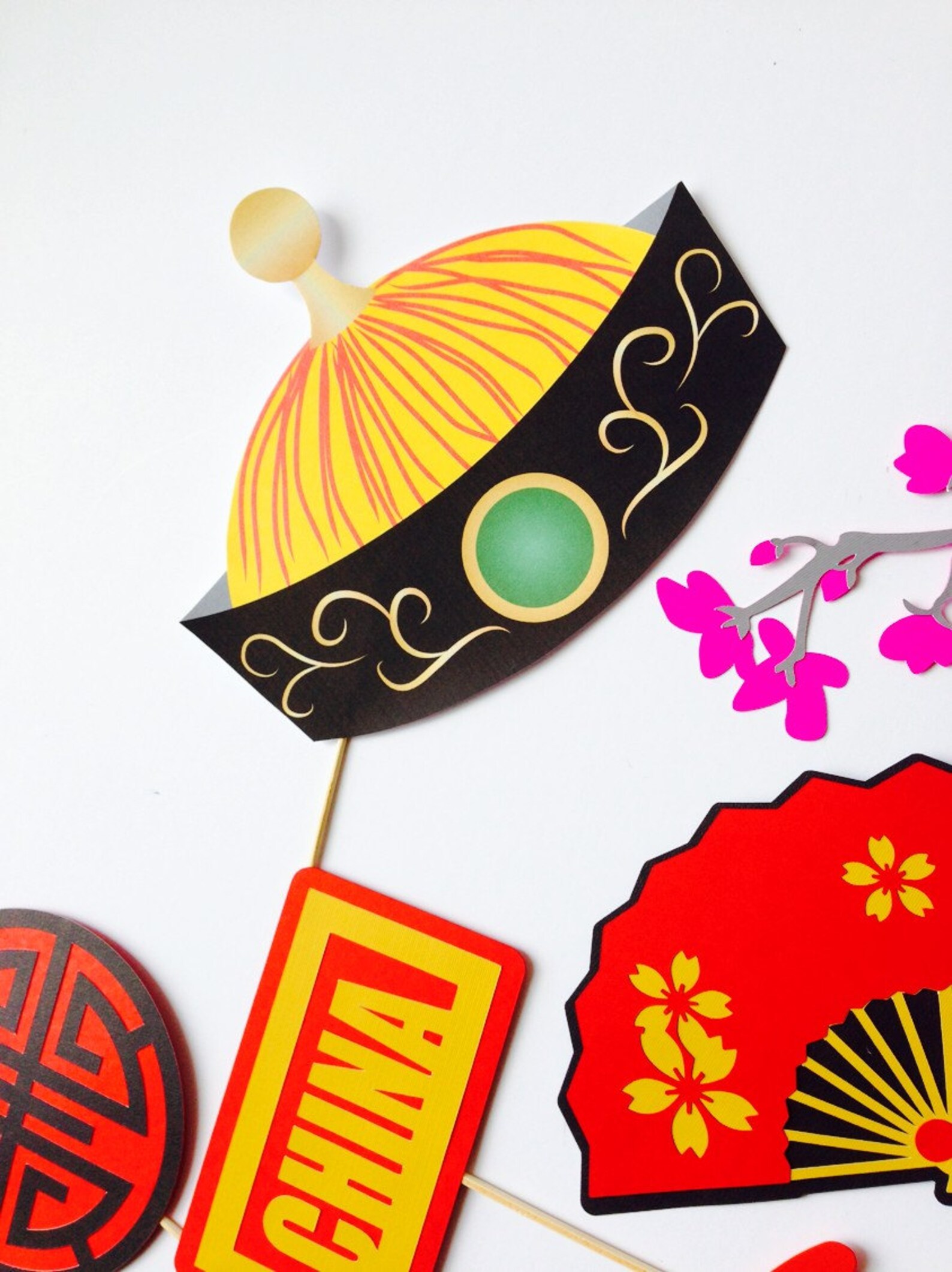 Chinese Party Photo Props - Etsy