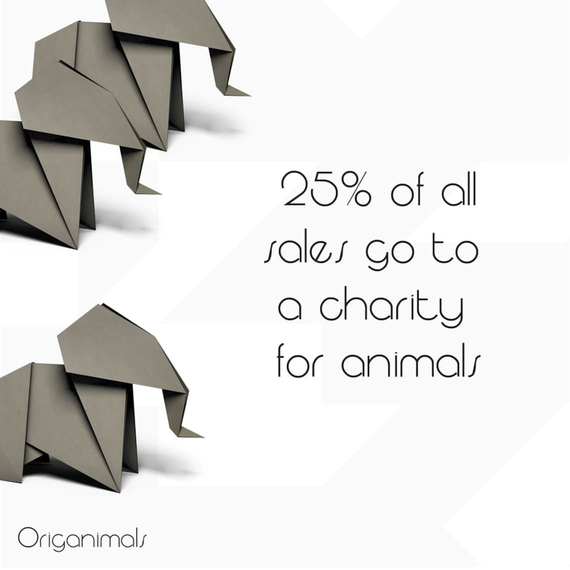 Elephant Origami - Printable Design & Instructions. - Etsy