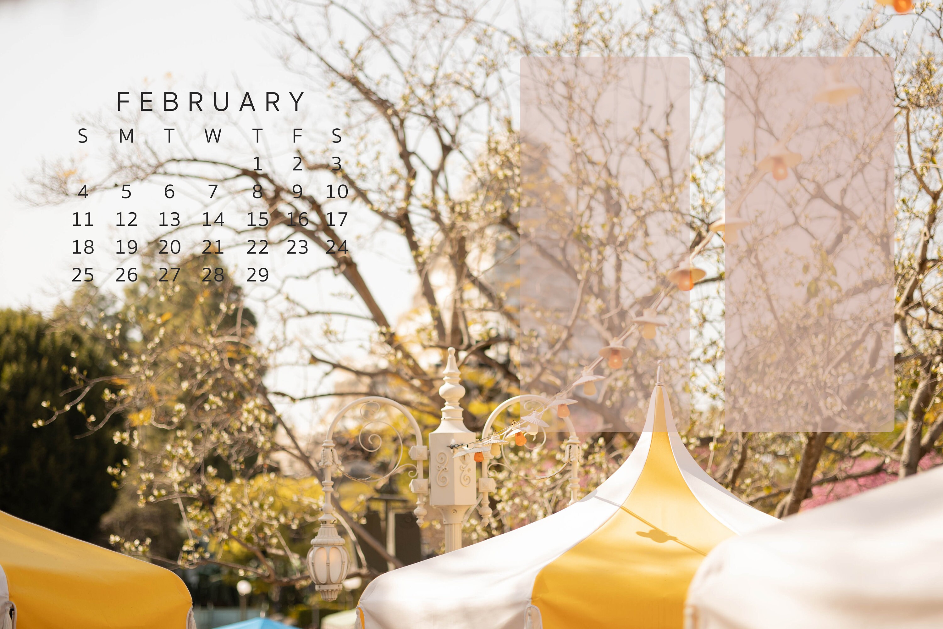 Theme Park Photo Screensaver Calendar, Screensaver Calendar ...