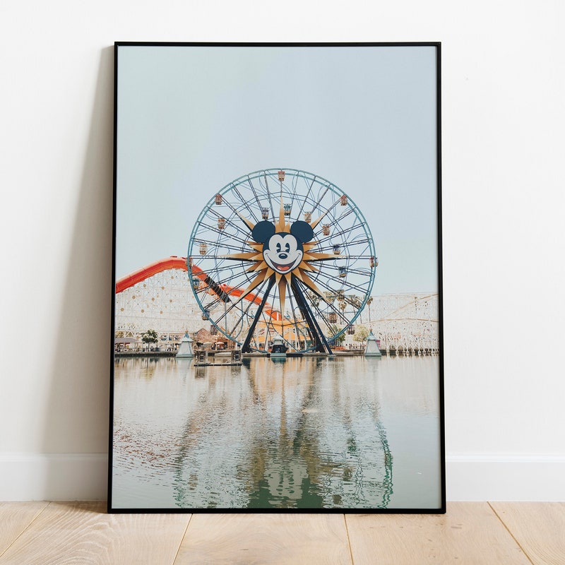 Ferris Wheel Print - Etsy
