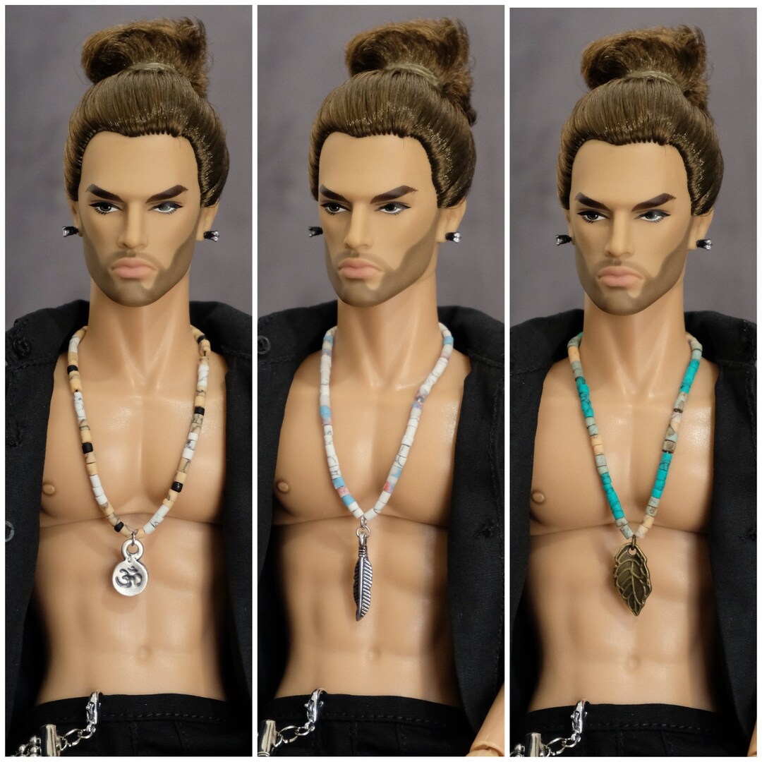 Necklace for Male Dolls Homme Adonis DG Color Infusion Action Figure 1/ ...