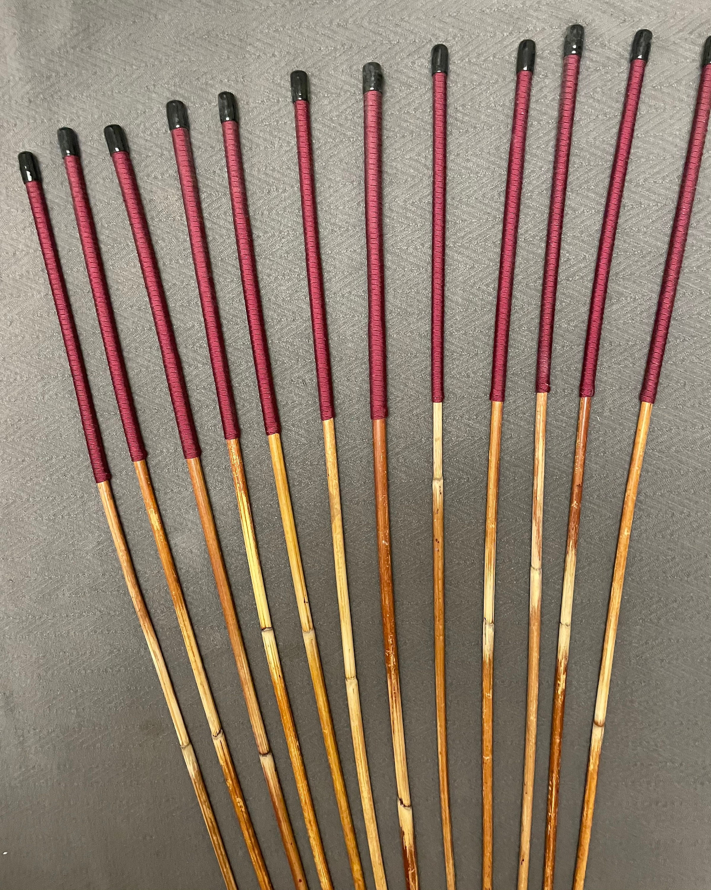 SALES SPECIAL - Set of 12 Classic Dragon Rattan Punishment Canes ...