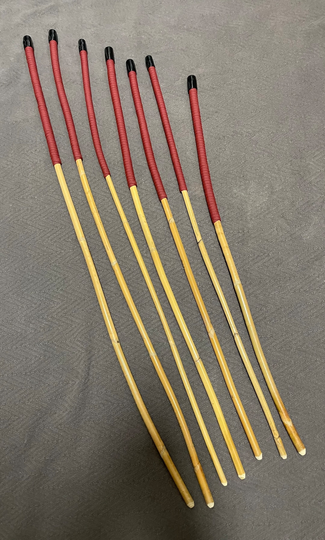 Set of 7 Classic Kooboo Rattan Punishment Canes / School Canes / BDSM ...