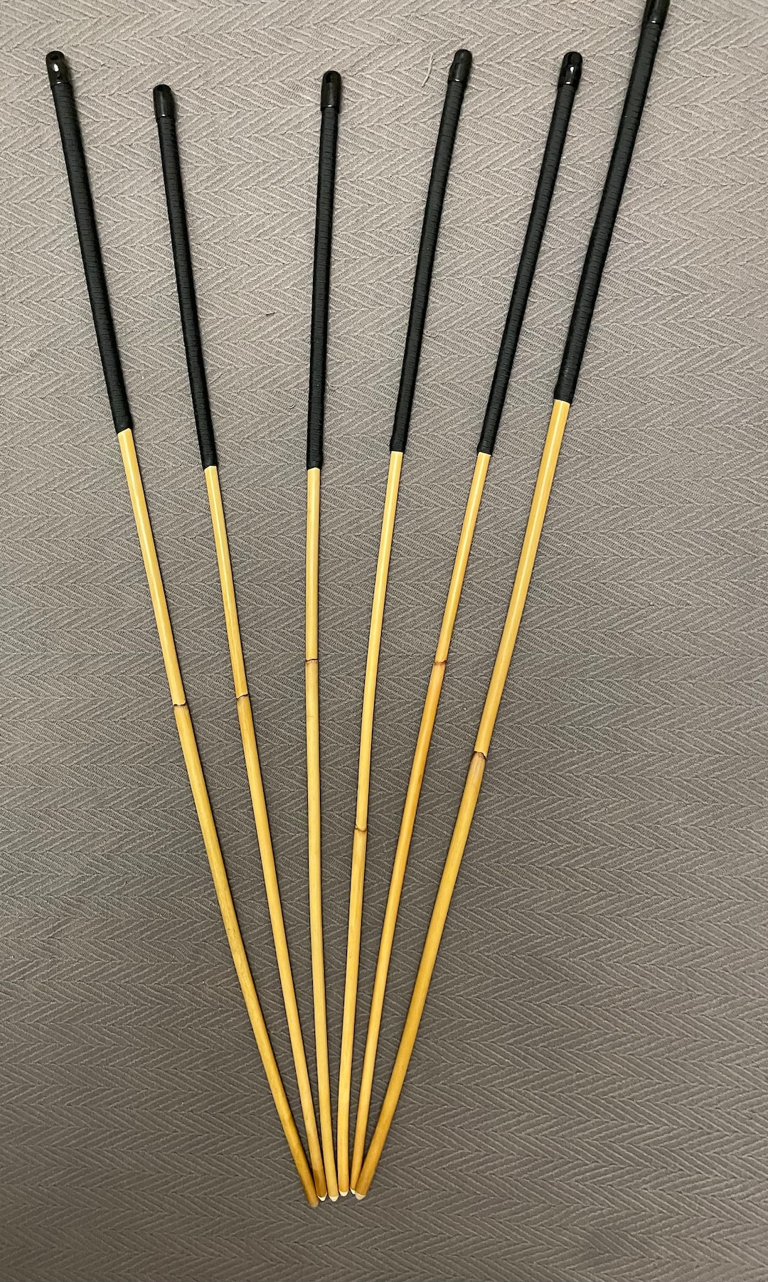 Six of the Best - Set of 6 Classic Dragon Rattan Punishment Canes ...