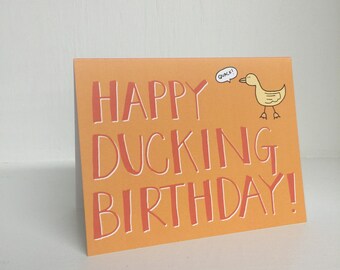 Duck birthday | Etsy