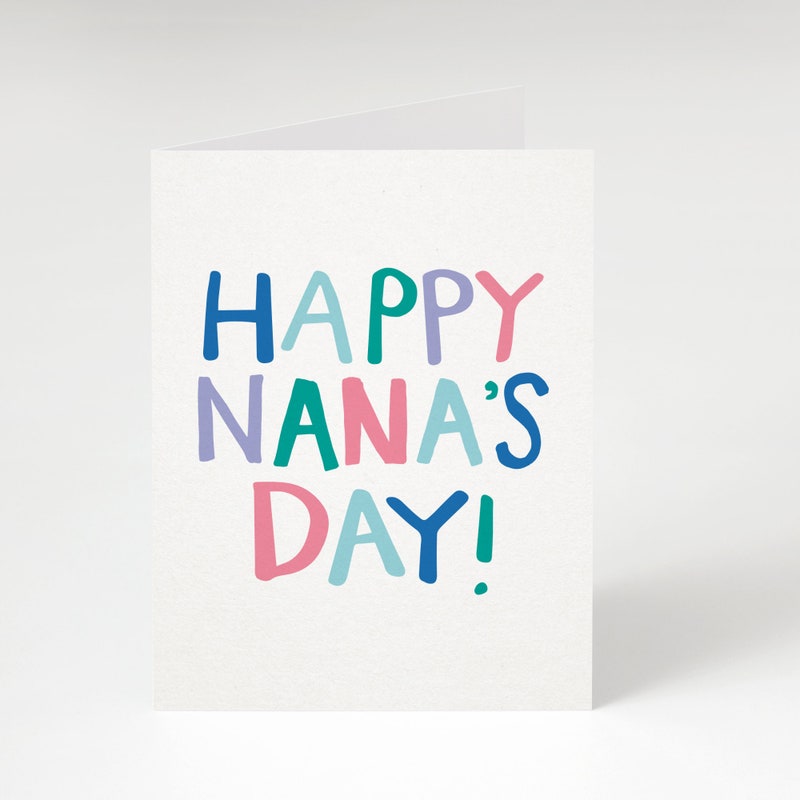 Nana Card - Etsy
