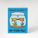 Congrats on Making It Of-fish-al! Greeting Card. Cute Wedding Card ...