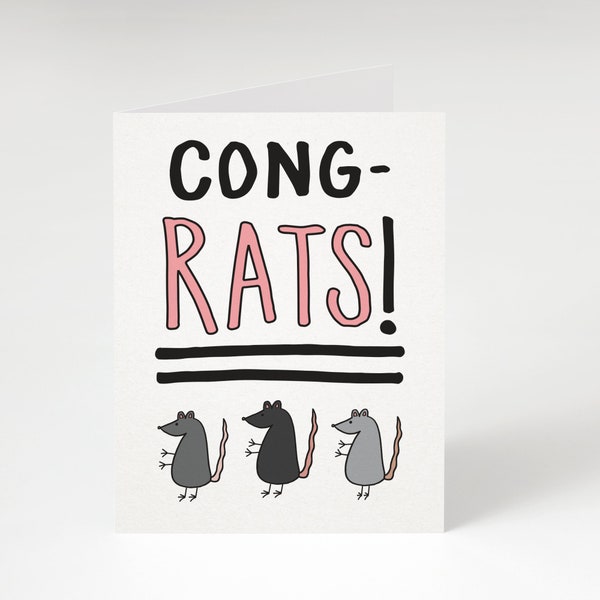 Rat Card - Etsy