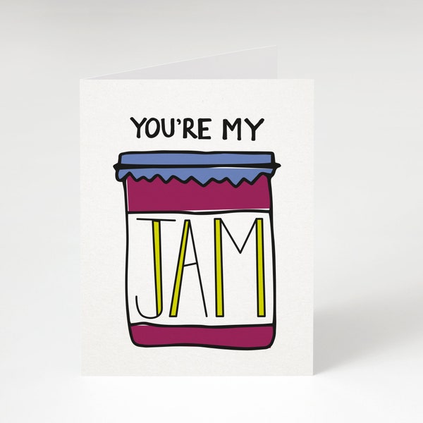 You're My Jam Card - Etsy