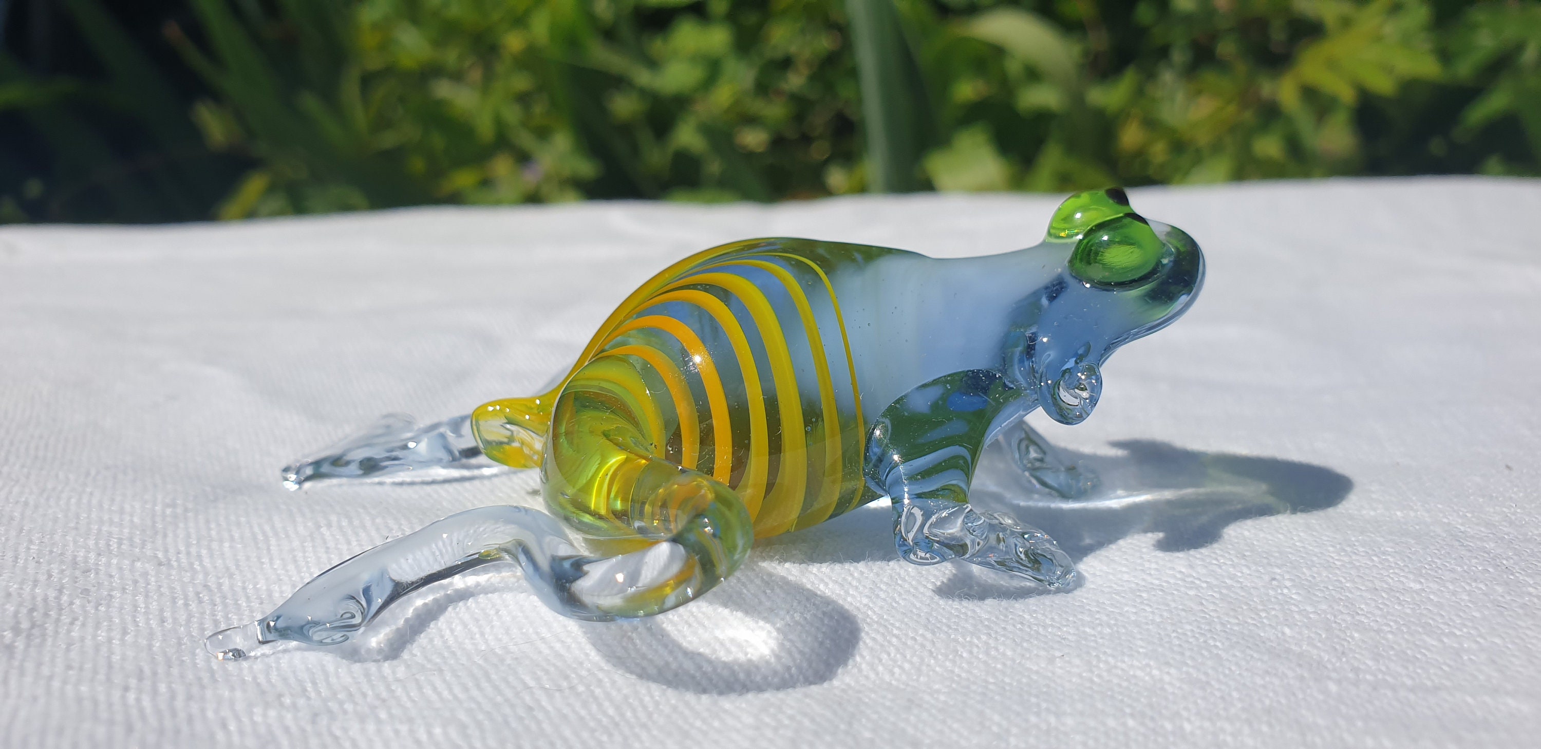 SET OF SIX Beautiful Vintage Glass Animals Multicoloured, Handmade ...