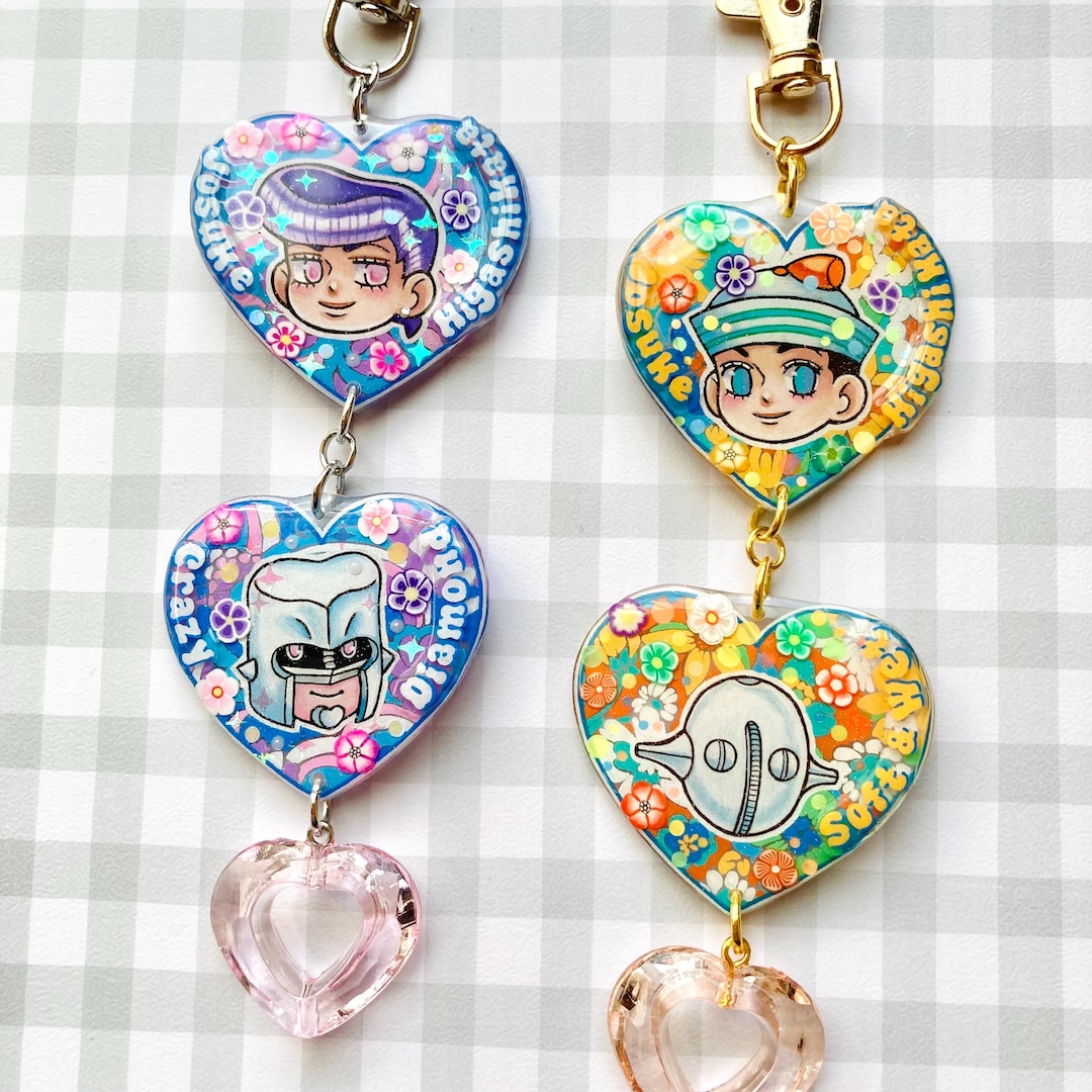 DIU Josuke OR Jojolion Josuke Stand Long Keychain - Etsy