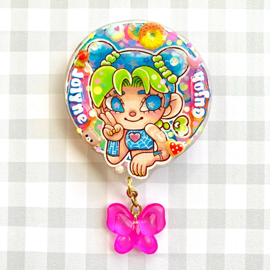 Chibi Jolyne Rainbow 5.5cm Badge - Etsy