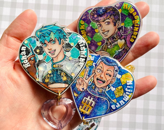 Josuke, Okuyasu, OR Rohan Badge - Etsy
