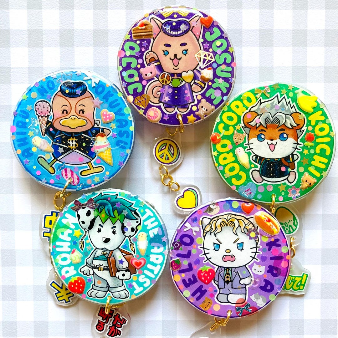 Mascot Inspired DIU Character Badges / Pins - Etsy
