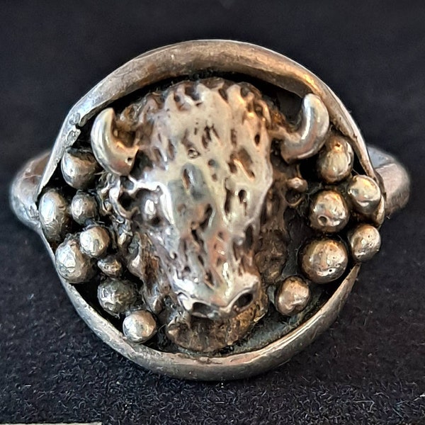 Bison Ring - Etsy