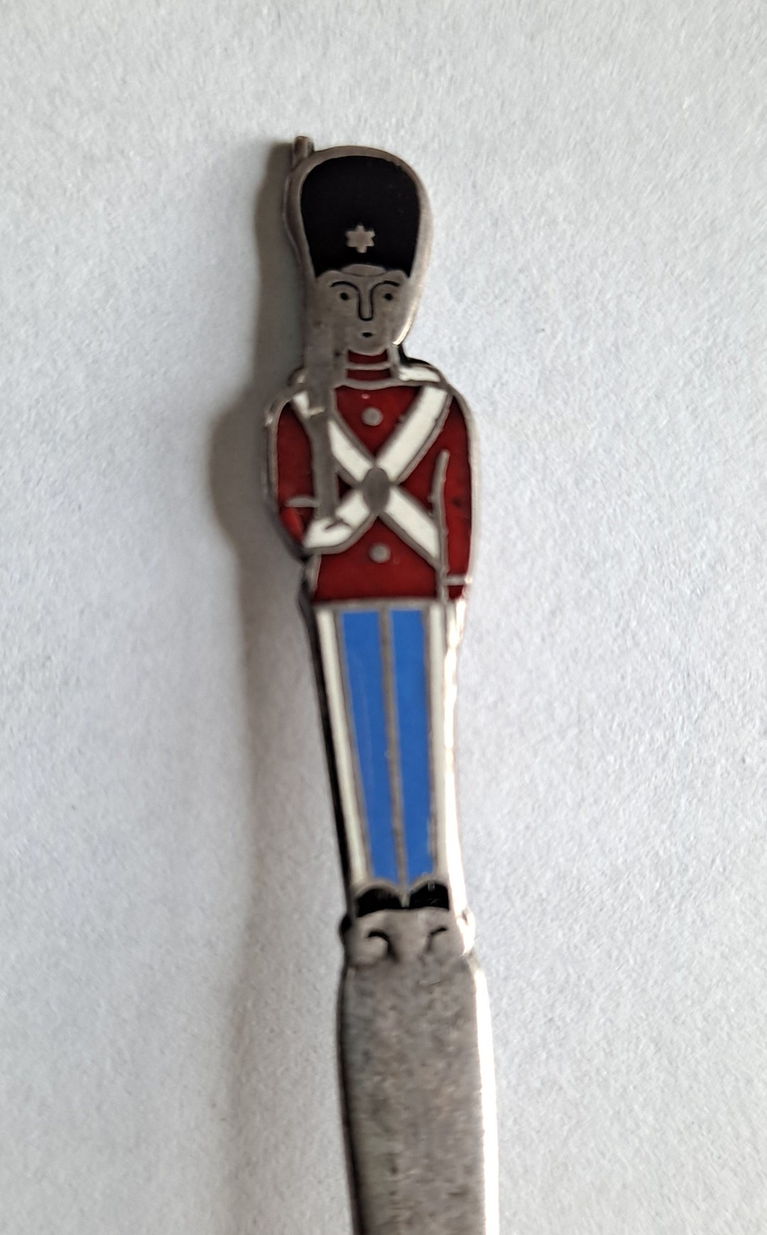 Meka DENMARK Sterling Silver Soldier Nutcracker Souvenir Spoon - Etsy