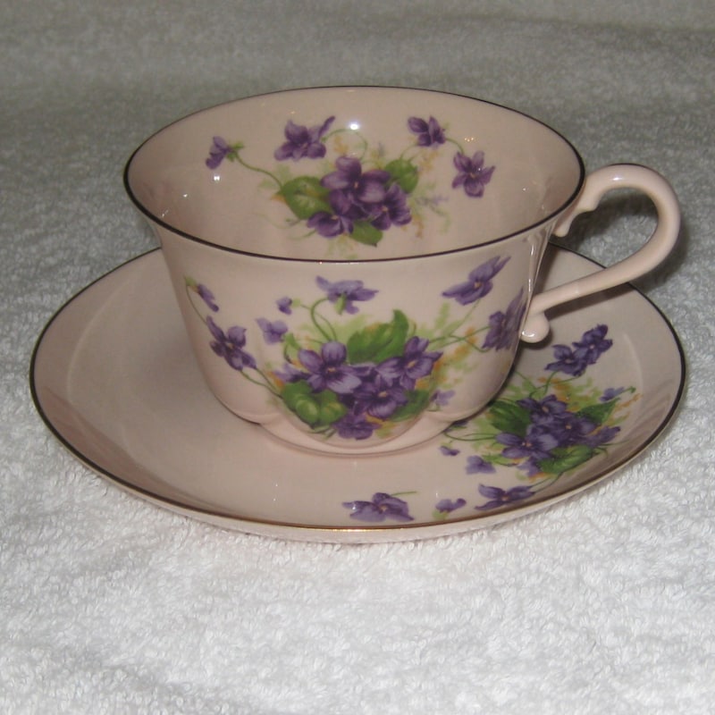 Violet Tea Cup - Etsy