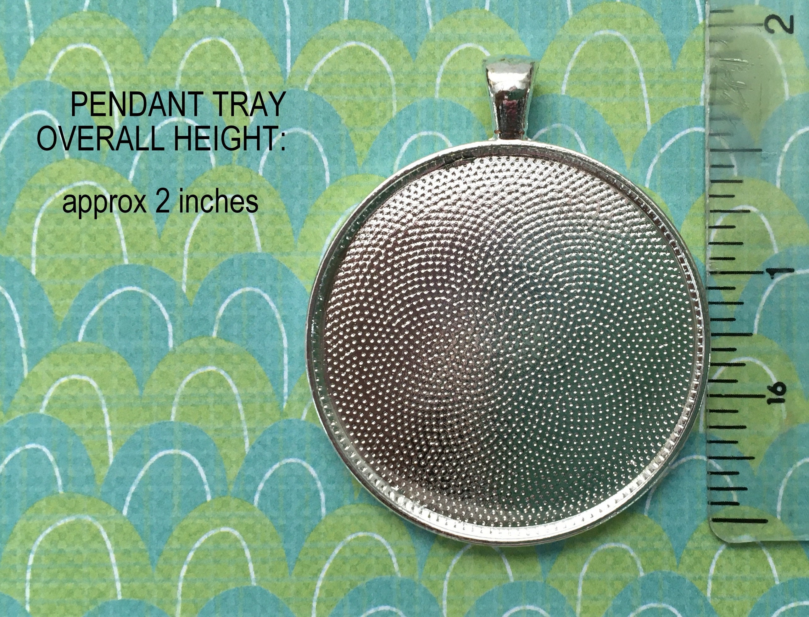 DIY Kit Keychain 1.5 38mm Glass Cabochon Extra Large | Etsy