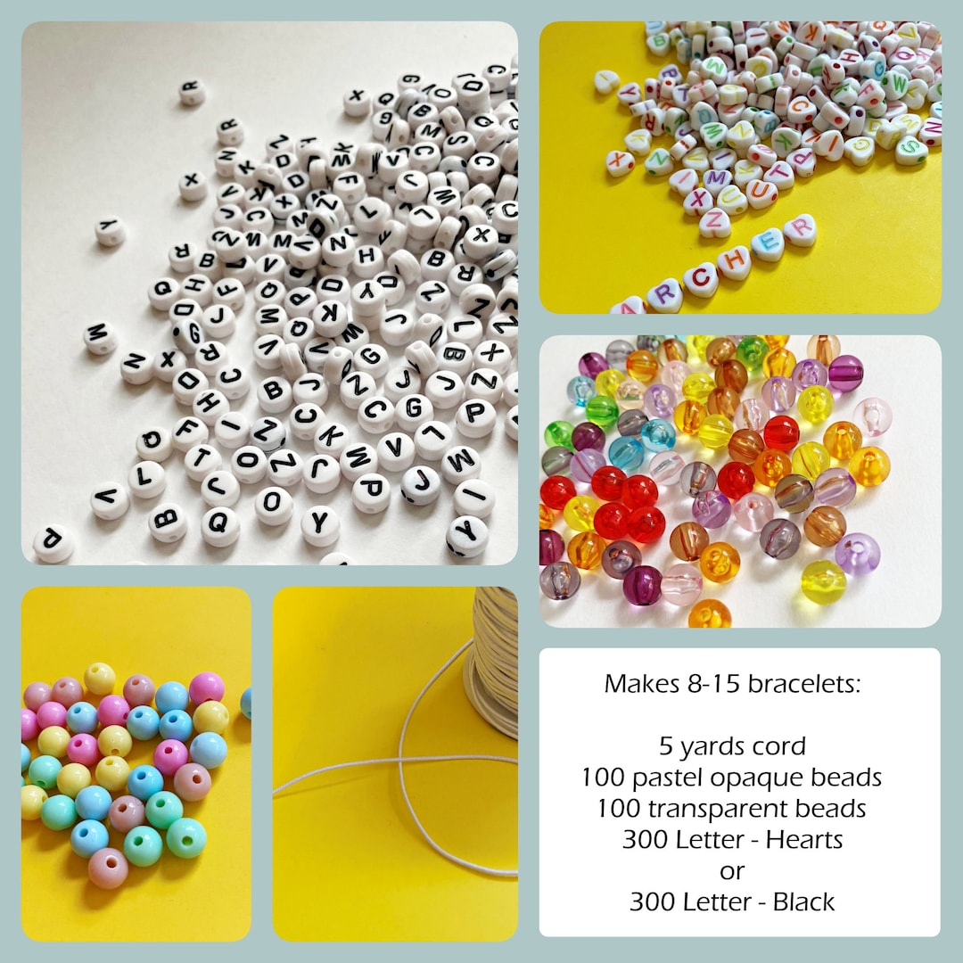 Eras Tour Friendship Bracelet Kit, DIY Friendship Bracelet, Heart ...