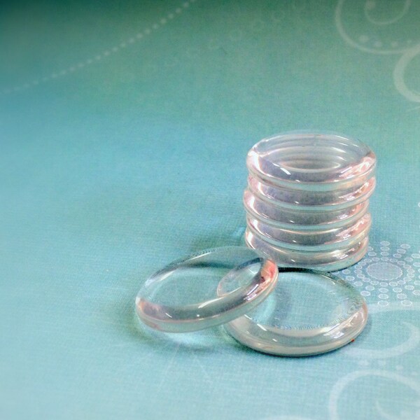 Glass Disc Pendant - Etsy