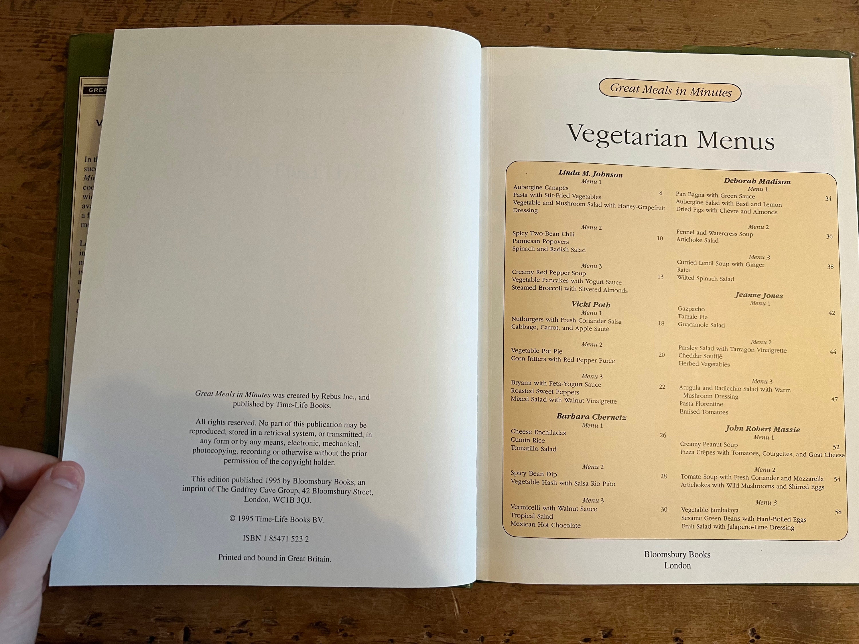 Vegetarian Menus - Etsy