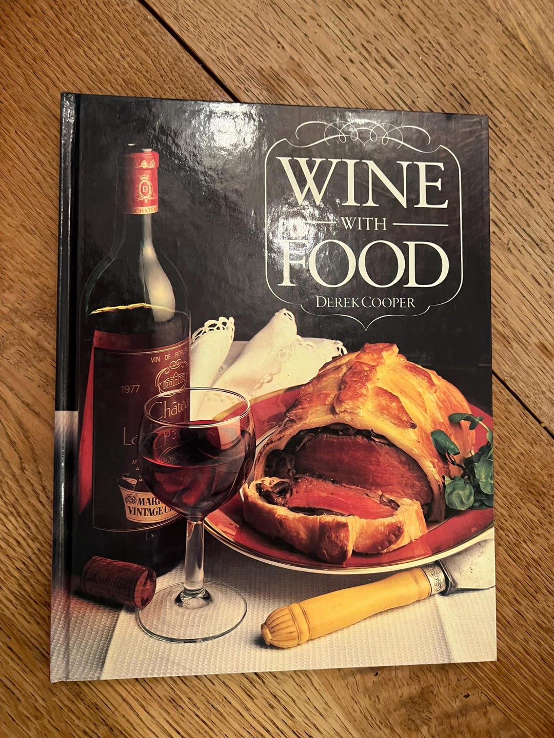 Wine With Food by Derek Cooper - Published 1986 - Etsy