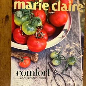 Marie Claire - Comfort Real Simple Food by Michele Cranston - Etsy