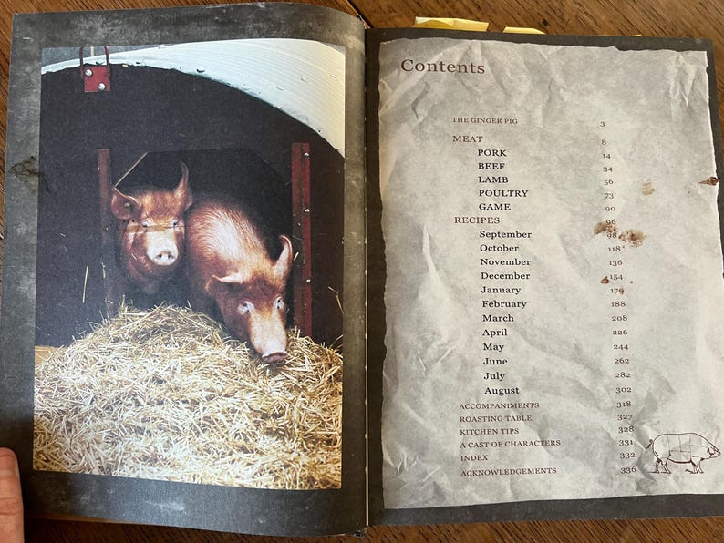 Ginger Pig Meat Book by Tim Wilson & Fran Warde - Published 2012 - Etsy