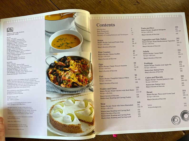 Mary Berry's Cookery Course - Published 2013 - Etsy