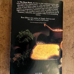 The Bean Book by Rose Elliot - Published 1979 - Etsy