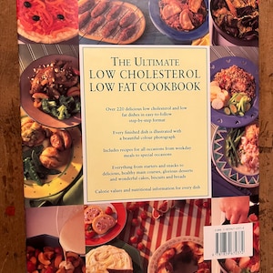 The Ultimate Low Cholesterol Low Fat Cookbook - Etsy