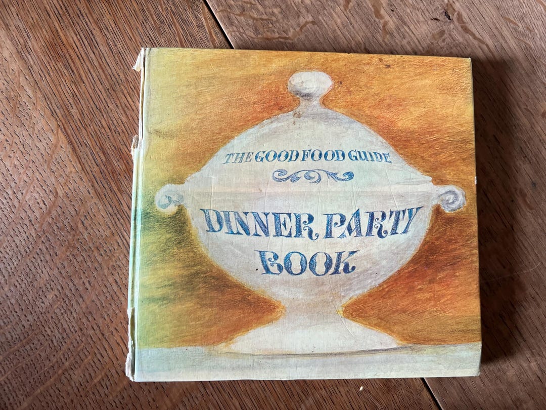 The Good Food Guide - Dinner Party Book Published 1971 - Etsy