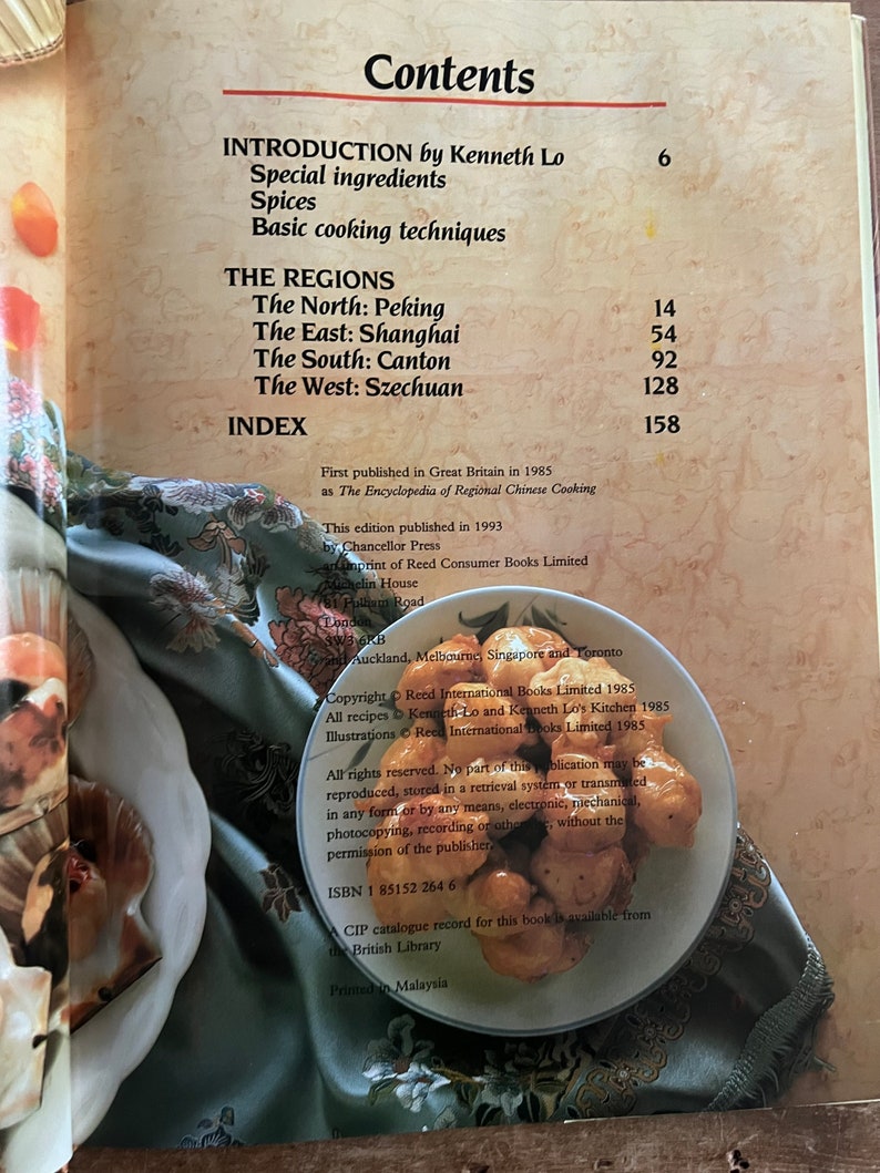 Kenneth Lo's Encyclopaedia of Chinese Cooking - Etsy