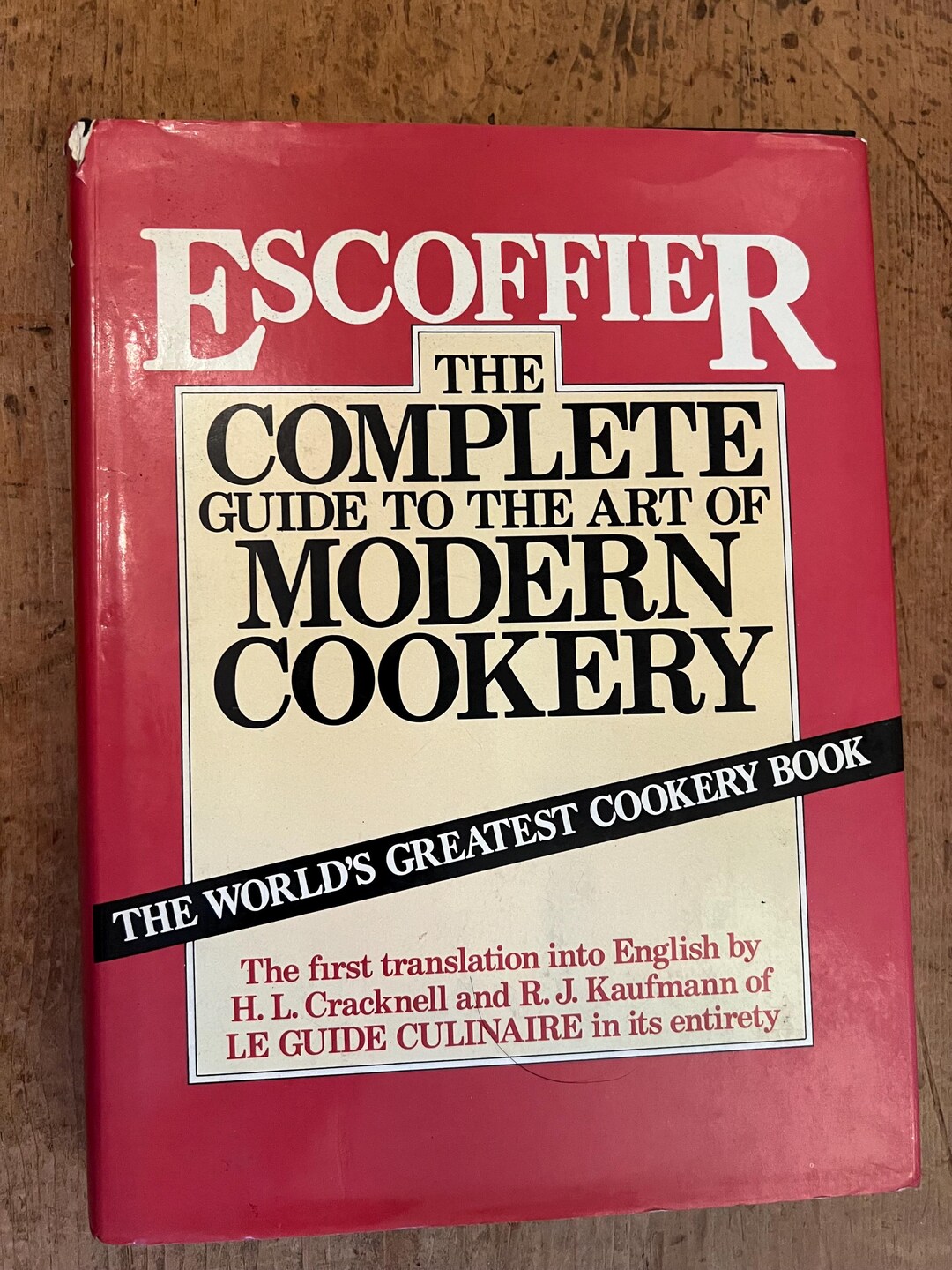 Complete Guide to the Art of Modern Cookery by Escoffier - Published ...