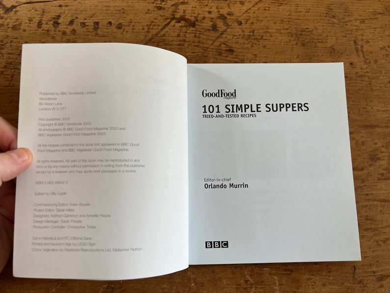 101 Simple Suppers - Etsy