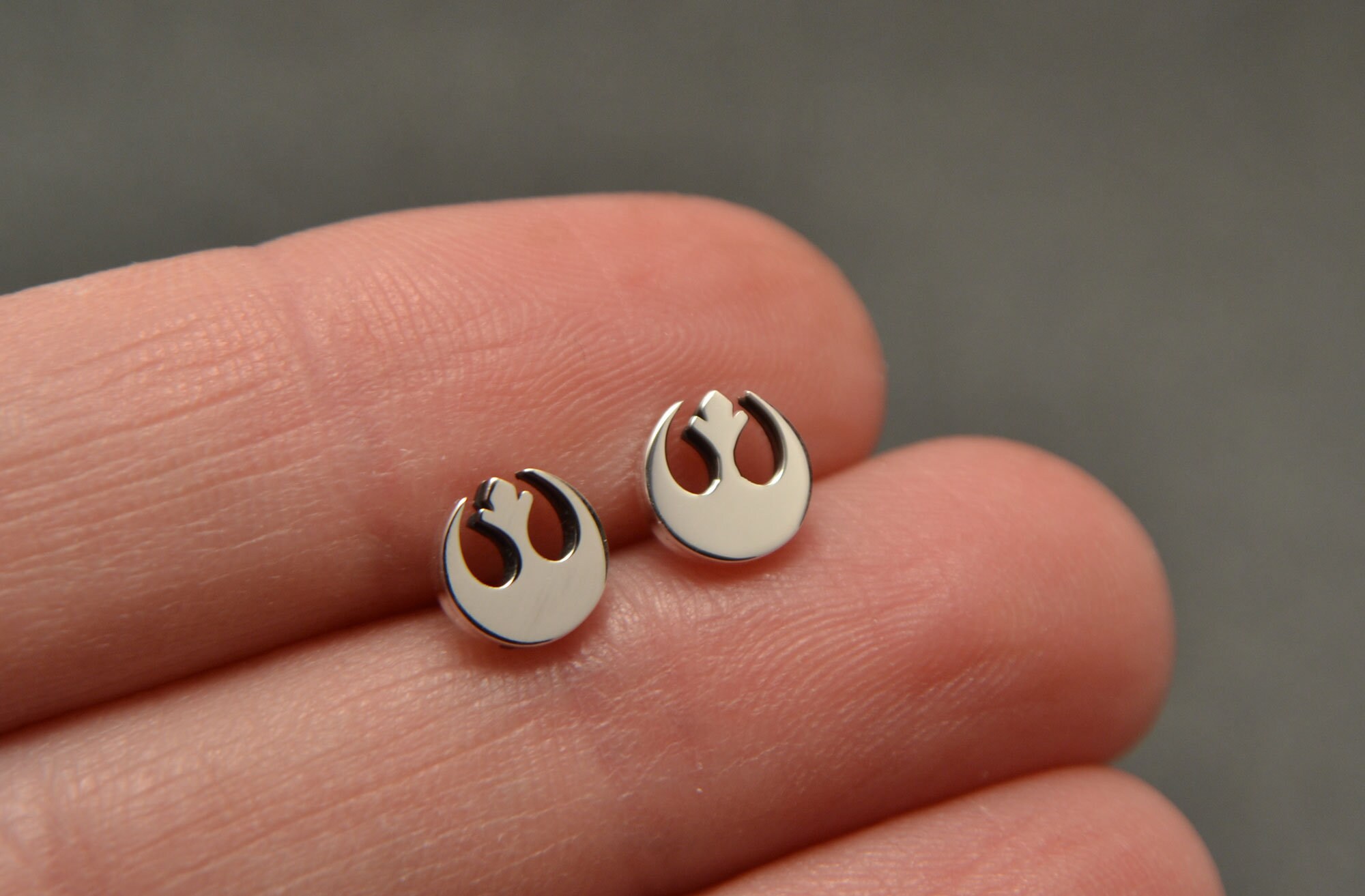 Rebel Alliance Star Wars Stud Earrings Star Wars Inspired | Etsy