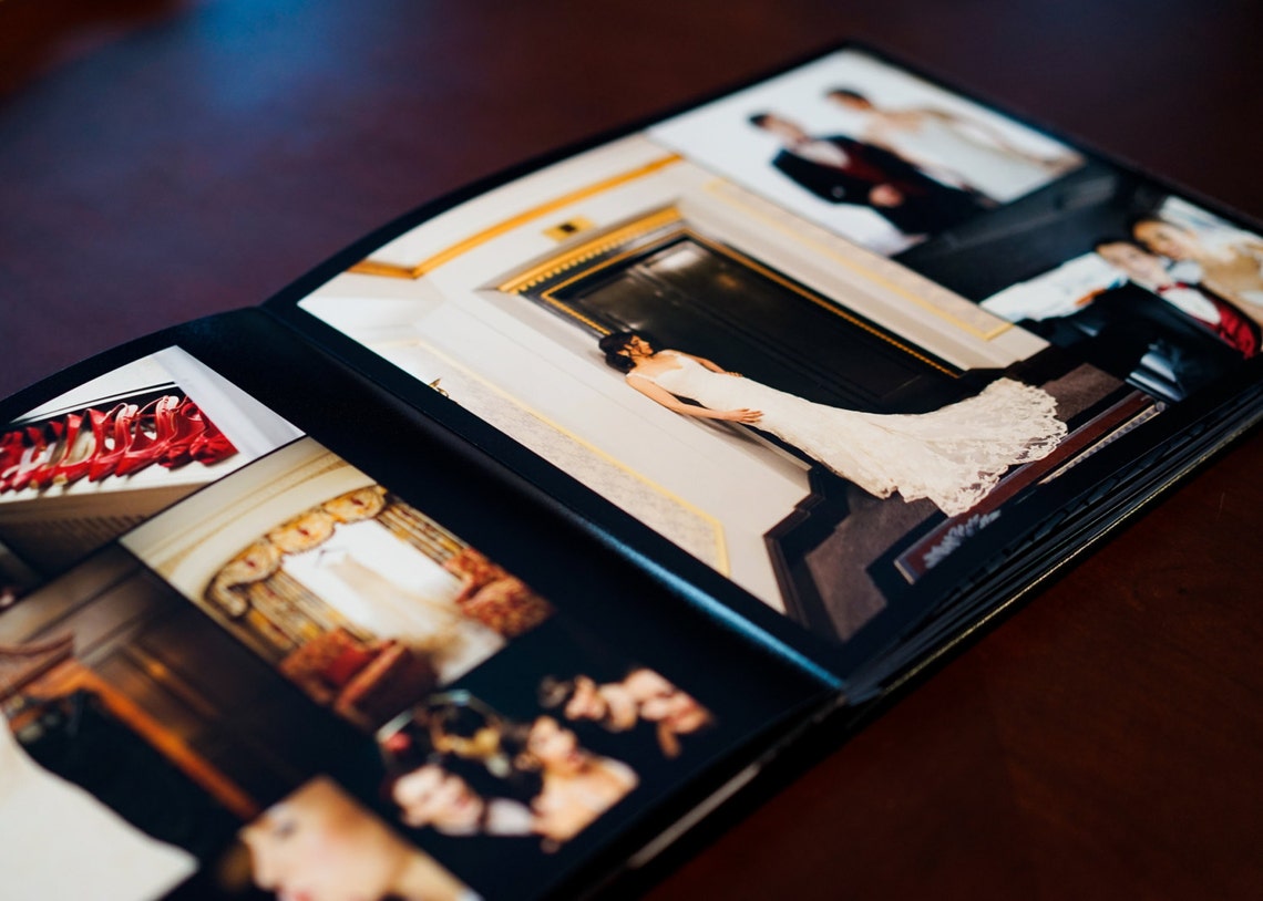 12x12 Custom Wedding Album: Double-length 40-page Wedding Photo Book ...