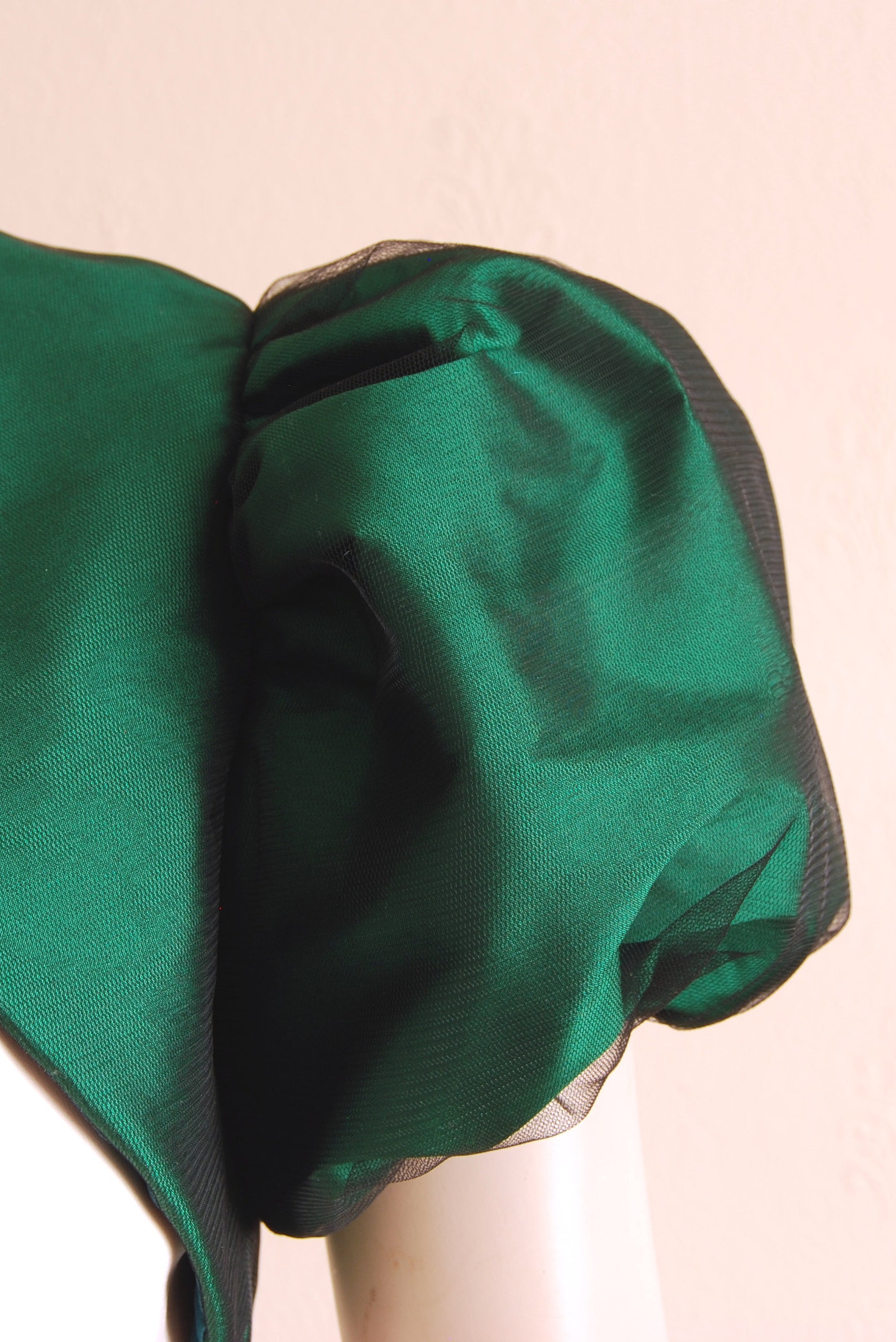 Puff Sleeve Cropped Bolero Jacket Taffeta & Tulle - Etsy