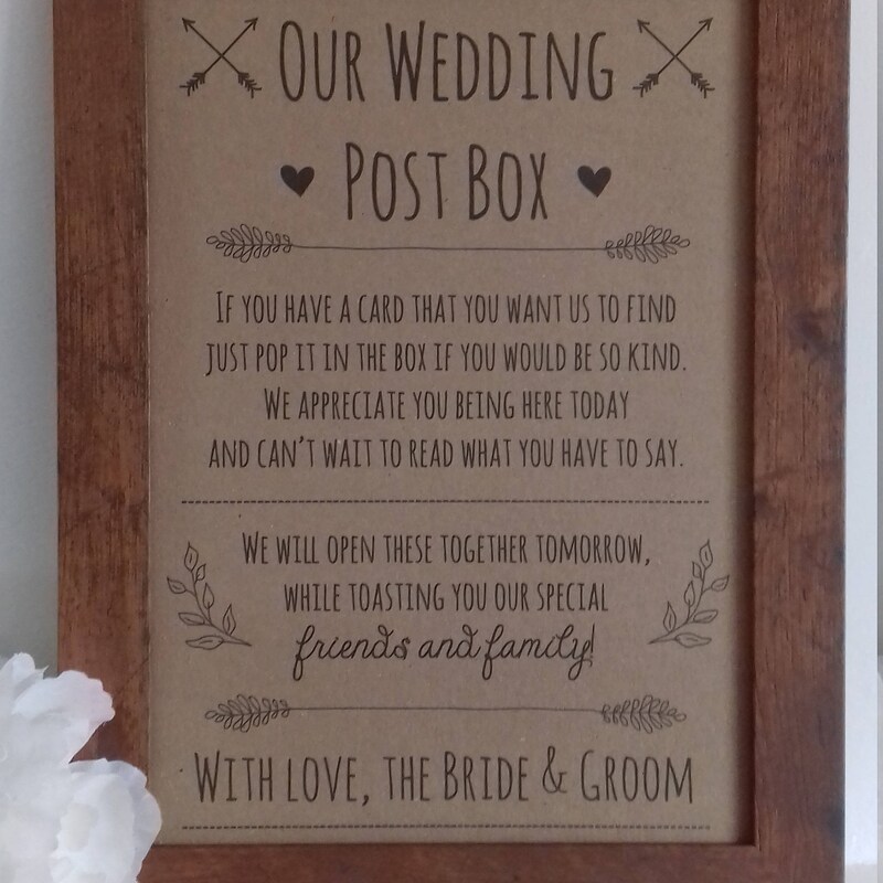 Wedding Post Box - Etsy UK