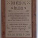 Rustic A4 Wedding Post Box Sign, Instant Digital Download - Etsy