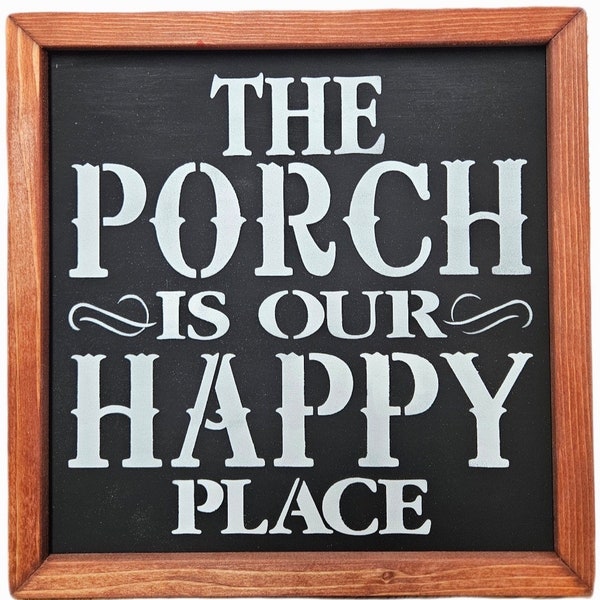 Happy Place Sign - Etsy