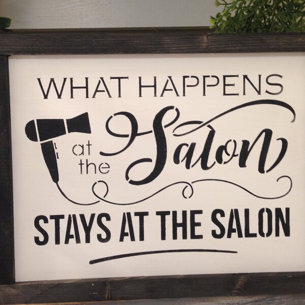 Funny Salon Sign - Etsy