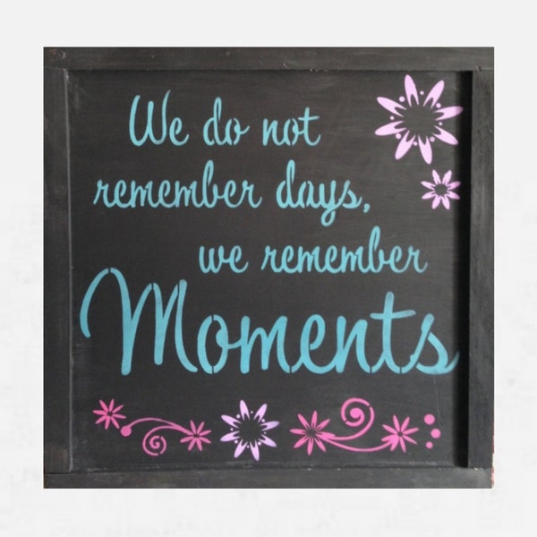 Remember the Moments - Etsy